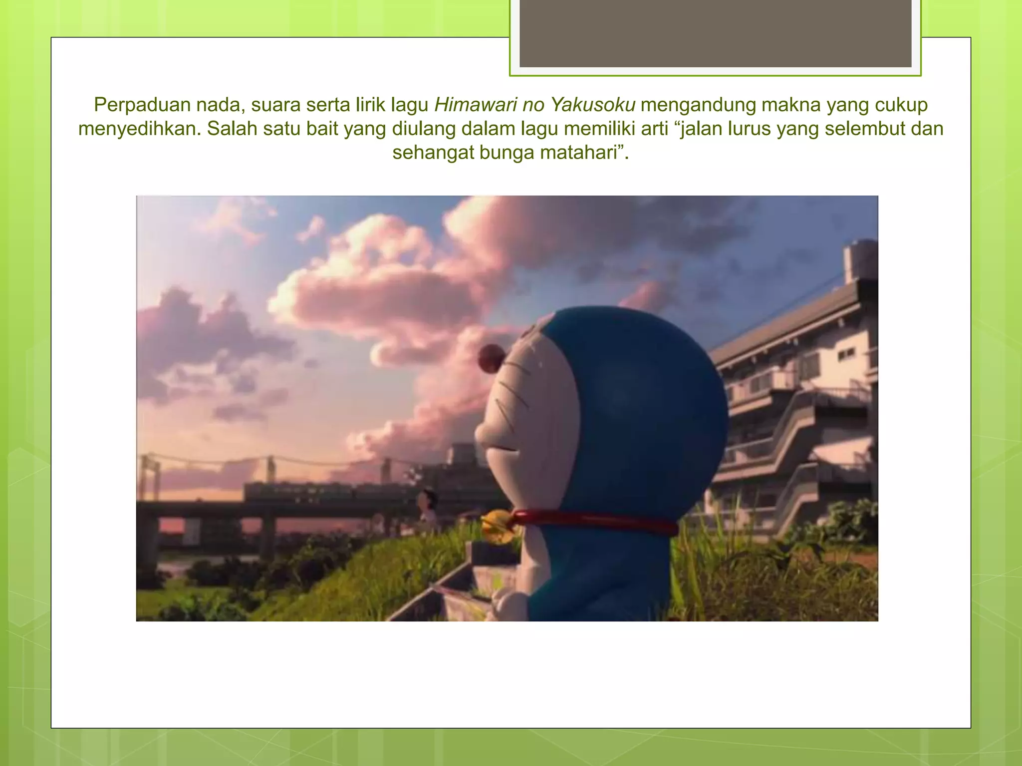 Stand by me doraemon, akhir cerita doraemon | PPT