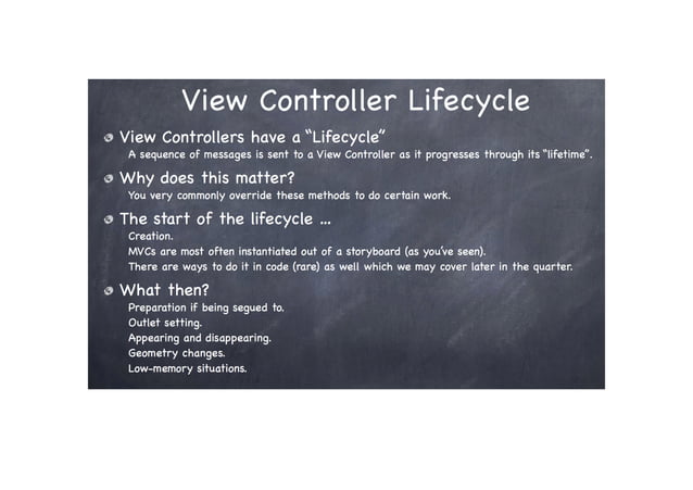 Standford 2015 Week5 1view Controller Lifecycle Autolayout 2 Scroll