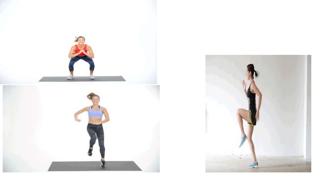 Standing series exercises | PPTX