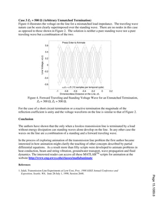 Standing and-traveling-waves-on-transmission-lines-getting-it-right | PDF