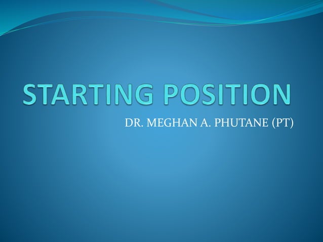 Standing fundamental position | PPTX | Physical Therapy | Wellness