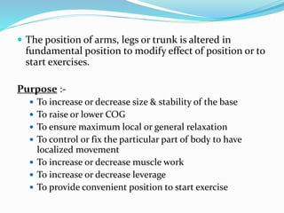 Standing fundamental position | PPTX