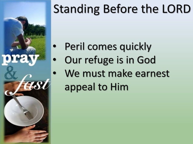 Standing Before the LORD | PPT