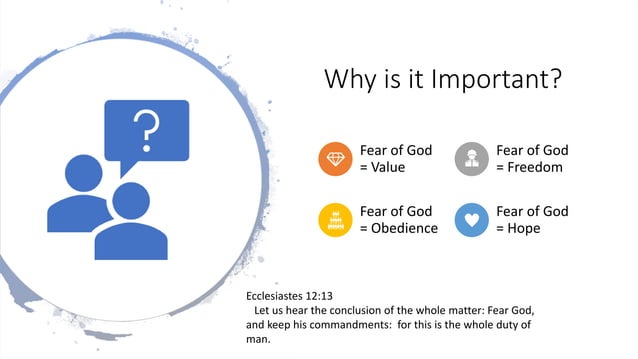 Standing in Awe of God | PPT