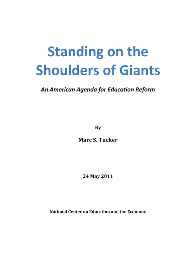 Standing on the Shoulders of Giants | PDF | Education industry | Industries