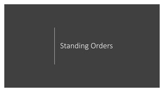 Standing Order.pptx