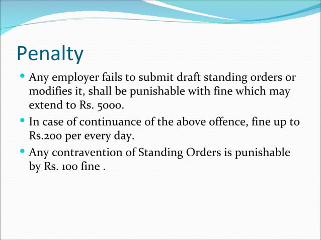 Standing orders | PPT