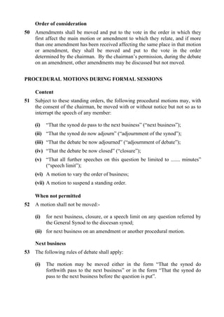 Standing orders | PDF | Christianity | Religion & Spirituality