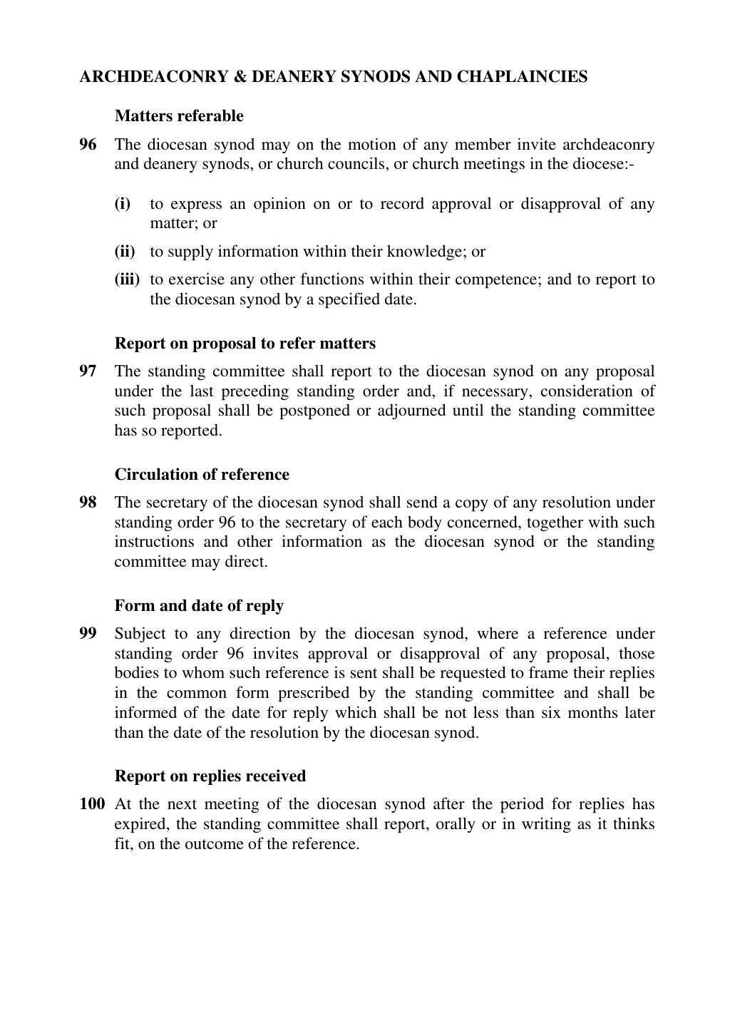 Standing Orders standing-orders
