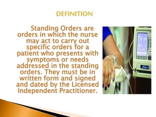 Standing Orders Urgent Care