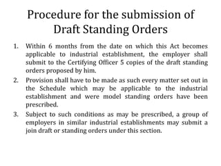 Standing oreder ppt | PPTX