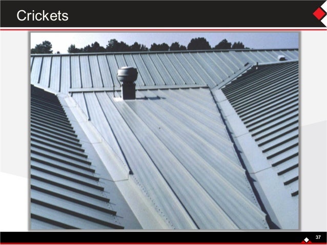 Metal Roof Cricket Details