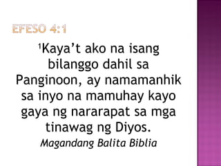 Standing Strong Sermon 5 (Tagalog) | PPT