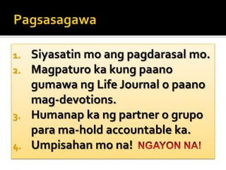 Standing Strong Sermon 8 (Tagalog) | PPTX