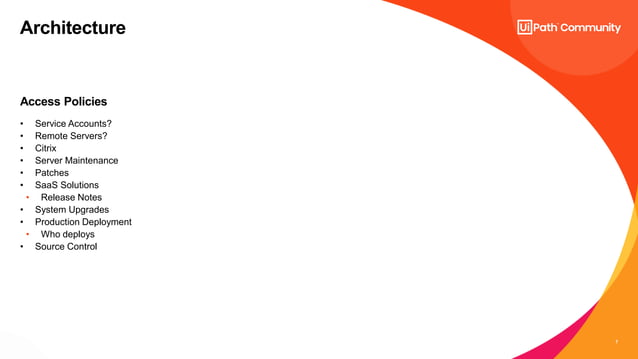 What is an RPA CoE? Session 3 – CoE Architecture | PDF