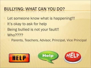 Standing up to bullying | PPT