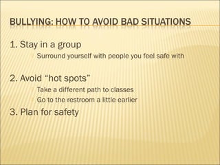 Standing up to bullying | PPT | Crime & Harmful Acts to Individuals ...