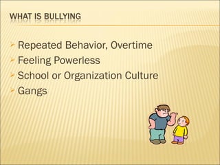 Standing up to bullying | PPT