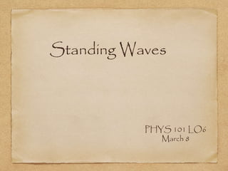 Standing waves | PPT