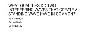 Standing waves and music | PPT