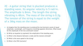 Standing Waves on Strings | PPTX