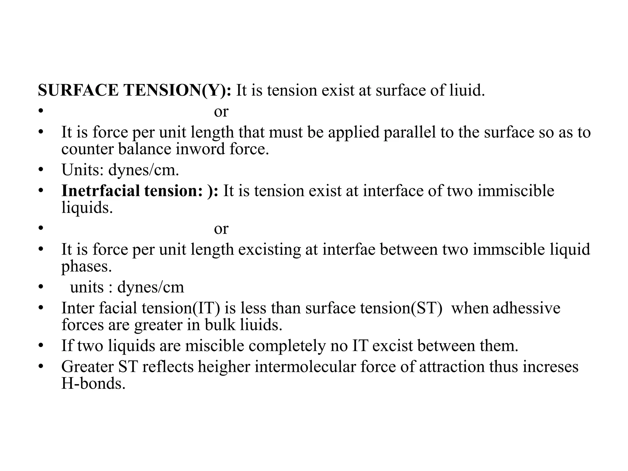 surface and interfacial tension measerment | PPTX