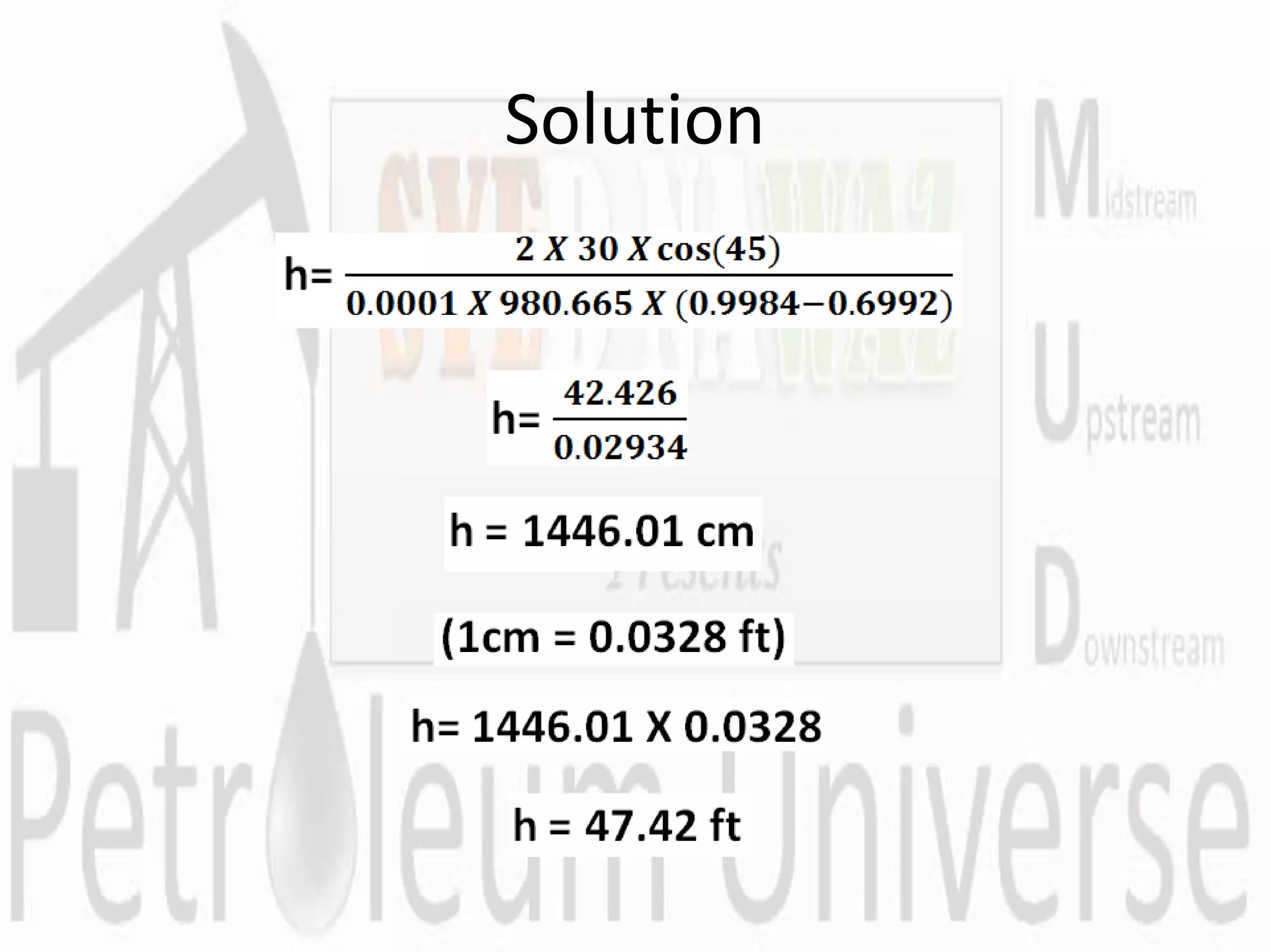 Surface Tension and Interfacial Tension Formula, Units and Problem | PPTX