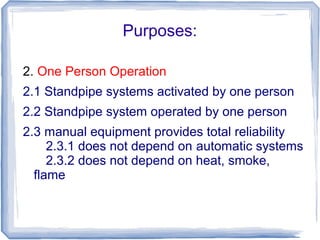 Standpipe presentation | PPT