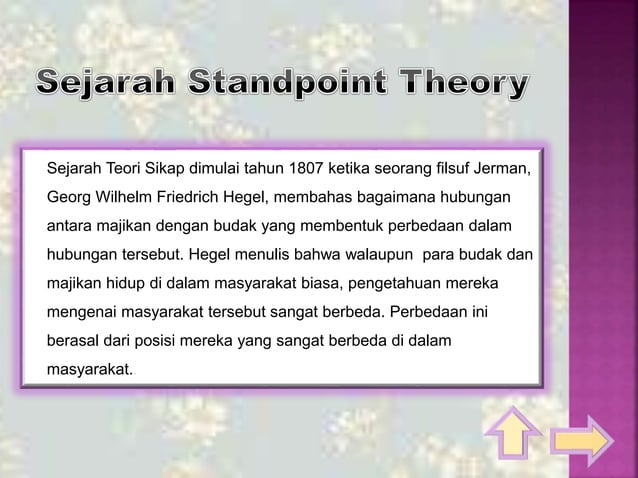 Stand Point Theory | PPTX