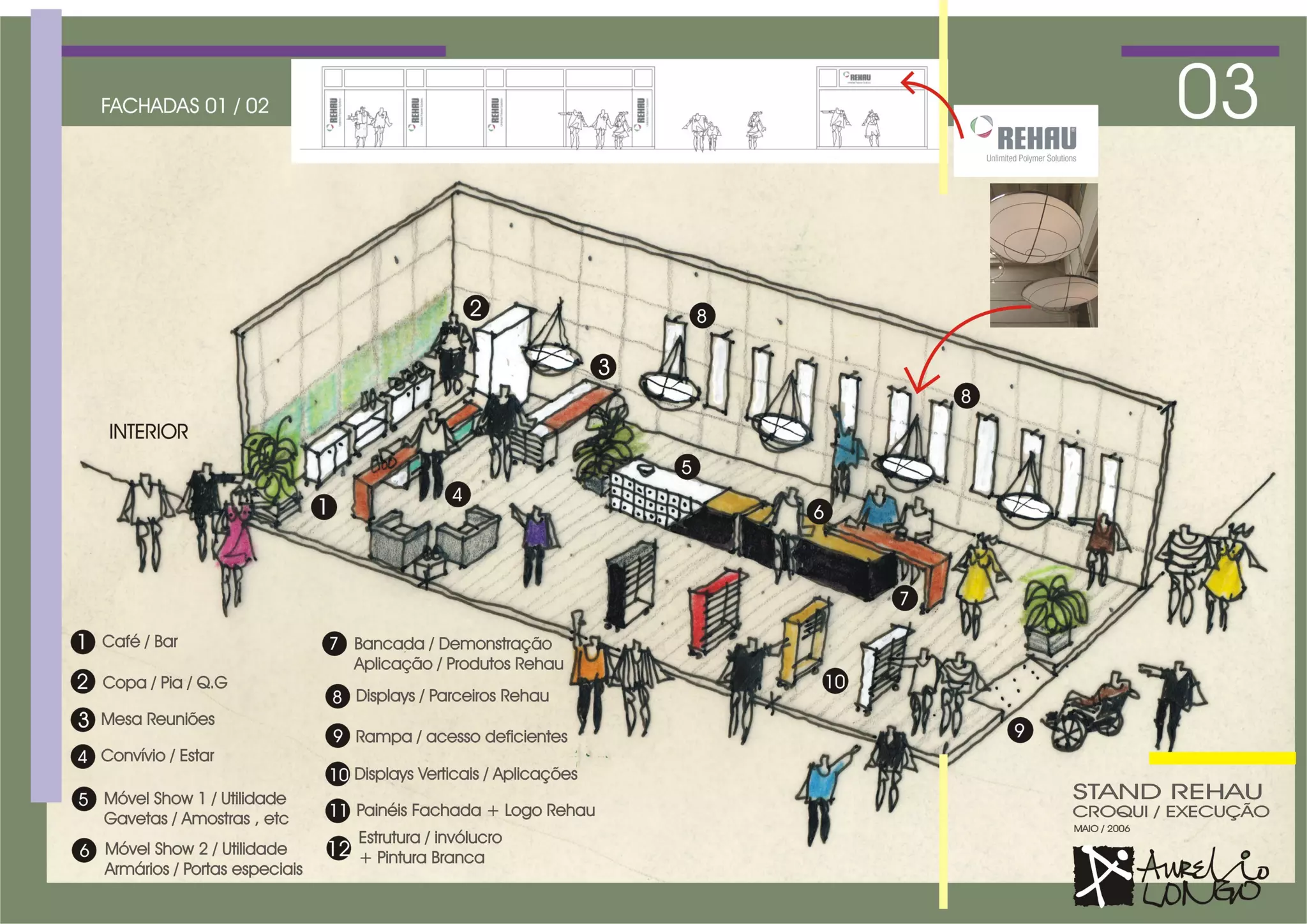Stand Rehau AUTOCAD DRAWING | PDF