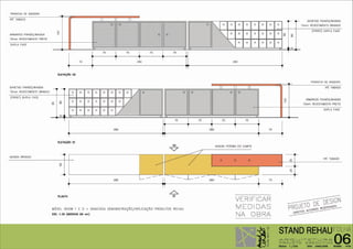 Stand Rehau AUTOCAD DRAWING | PDF | Drawing and Sketching | Arts and Crafts