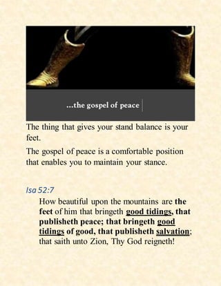 Stand to Withstand | DOCX