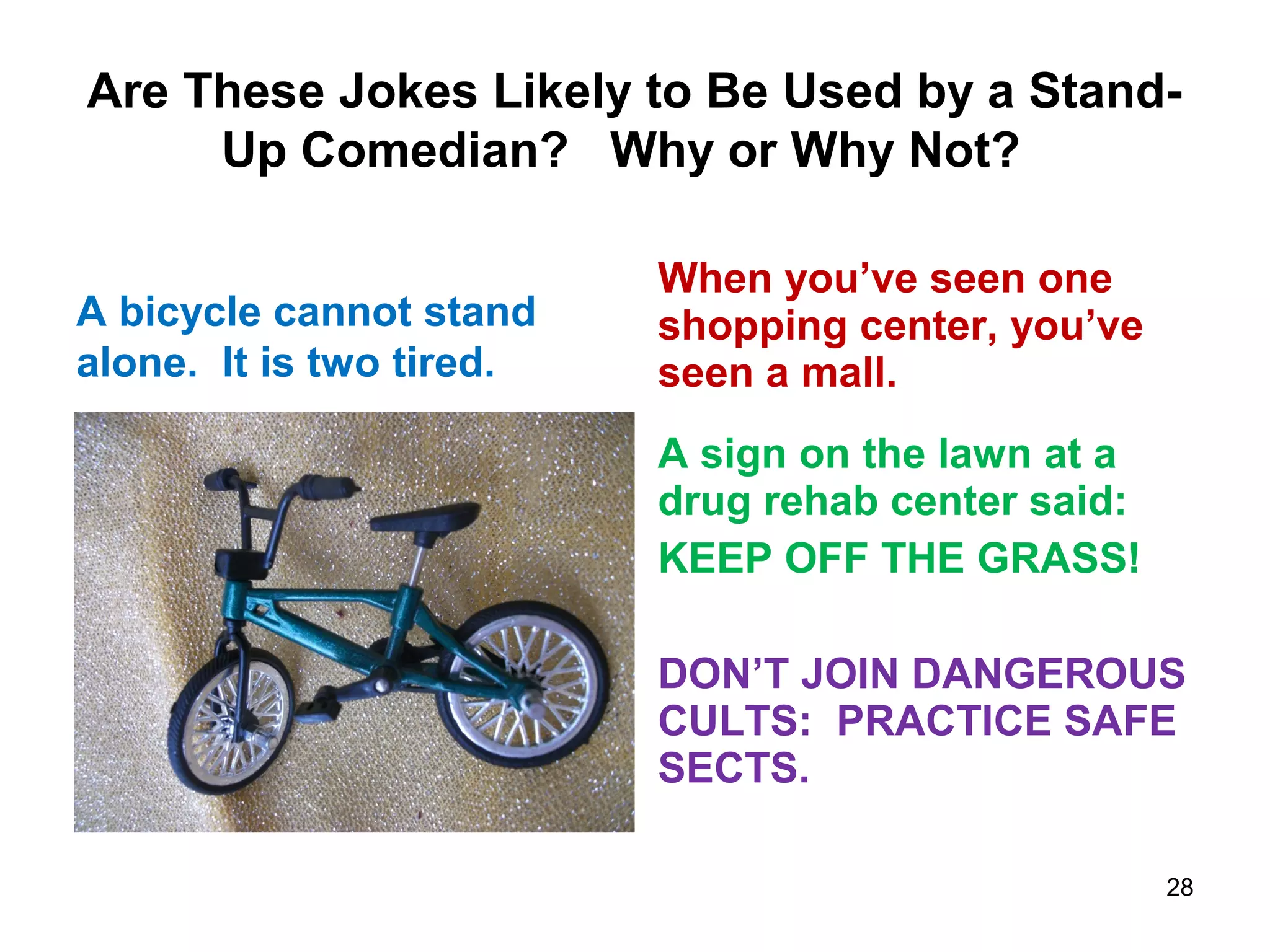 Stand-up Comedy | PPT