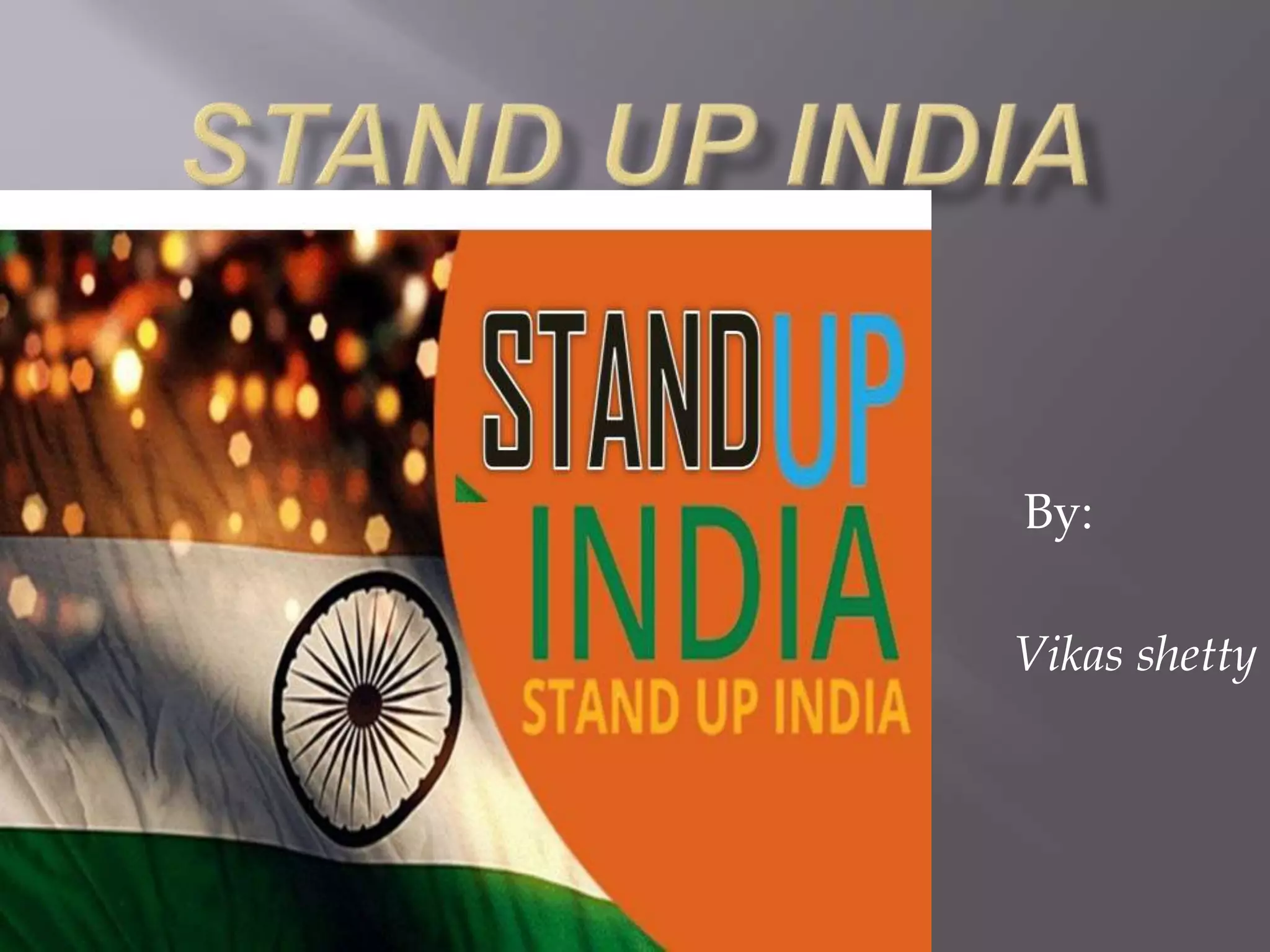 Stand up india | PPTX