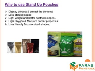 Stand Up Pouches | PPTX
