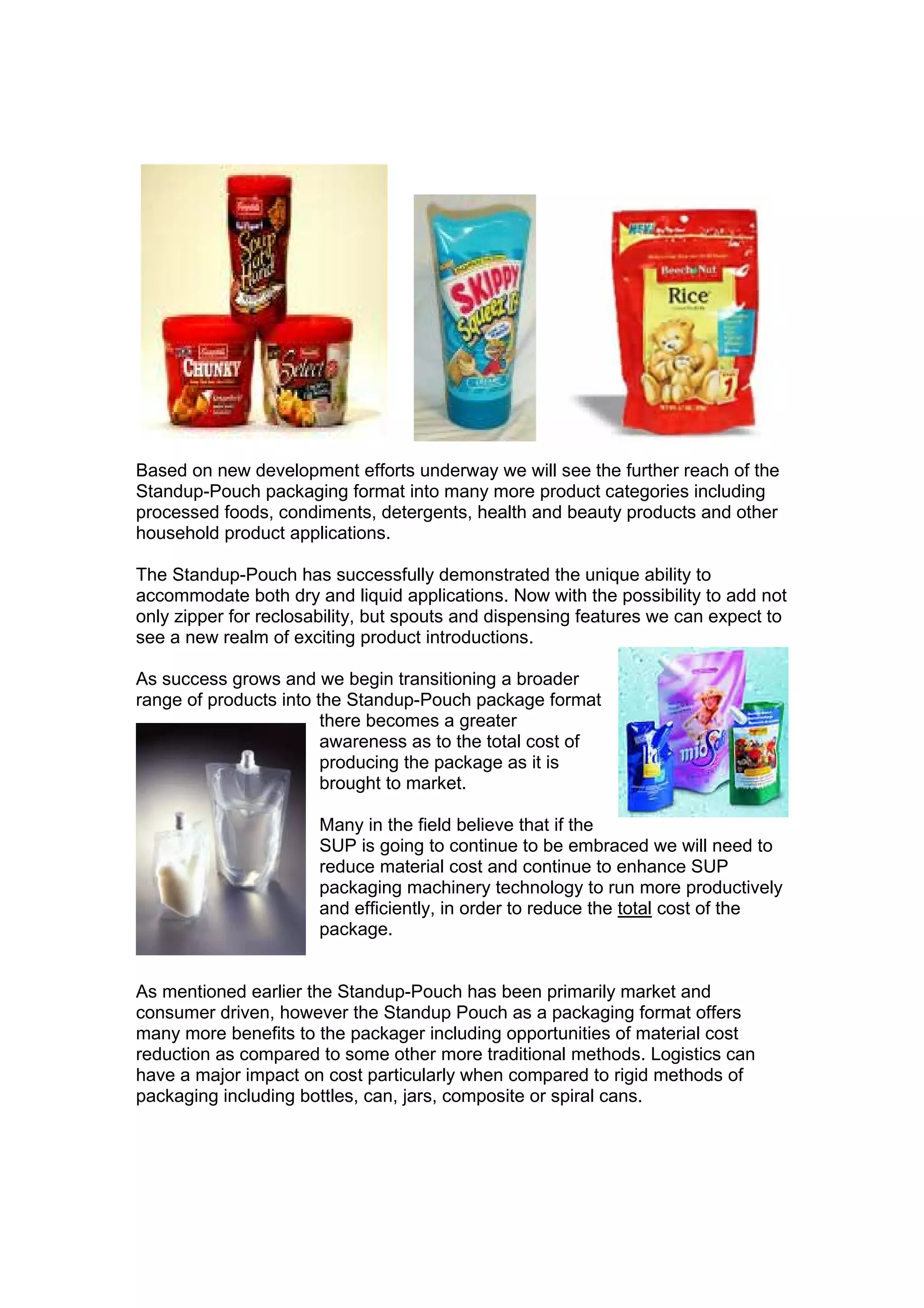 Stand up pouch packaging | PDF