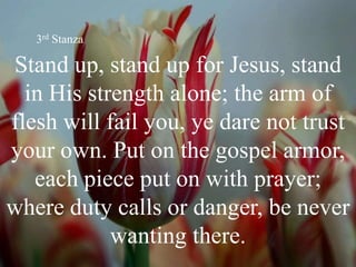 Stand Up Stand Up for Jesus | PPTX