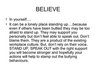 Stand up to bullying | PPT