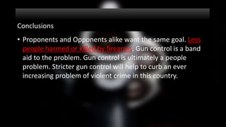 Stand Your Ground/Gun Control Presentation | PPTX