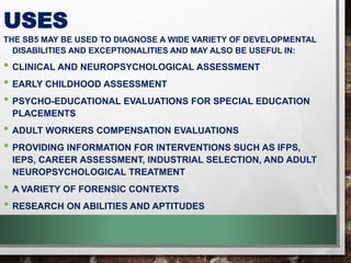 Stanford binet-5pptx (1) | PPTX