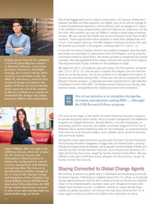 2014 Year in Review | Stanford Graduate School of Business | PDF