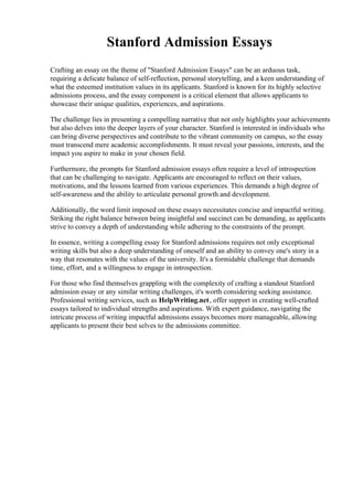 Stanford Admission Essays.pdf