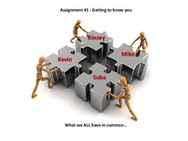 Things we have in common