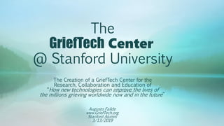GriefTech Center™ | PDF
