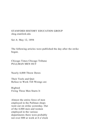 STANFORD HISTORY EDUCATION GROUP .docx