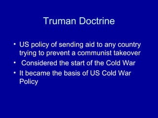 The Origins of the Cold War Stanford lesson 11.1 powerpoint | PPT