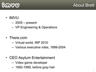 IMVU: Real Money from Virtual Goods, Media X at Stanford | PDF