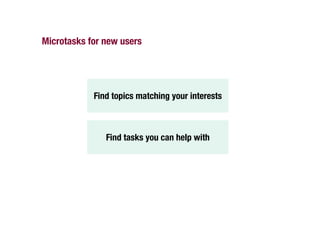 Microtasks and new editor engagement | PPT