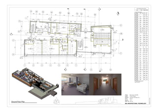 St Angela's College General Arrangment Drawings | PDF