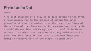 The History of Konstantin Stanislavski | PDF